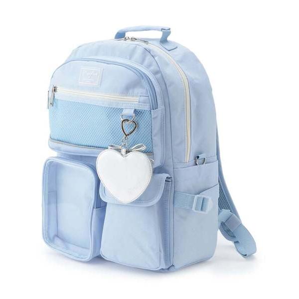 ZOZO問い合わせ番号:105821095ショップ:NARUMIYA ONLINE，ナルミヤ オンラインブランド:mezzo piano Junior，メゾピアノジュニア商品名:【撥水】チャームつきクリアポケットリュック　20Lカテゴリ:バ...