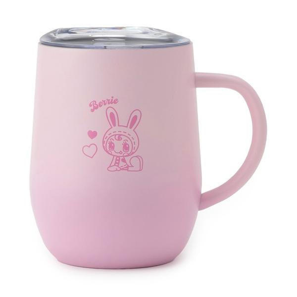 ZOZO問い合わせ番号:105821113ショップ:NARUMIYA ONLINE，ナルミヤ オンラインブランド:ナルミヤキャラクターズ，ナルミヤキャラクターズ商品名:フタつきステンレスマグ【ベリエちゃん】【ブルーベリエちゃん】【ナカムラく...