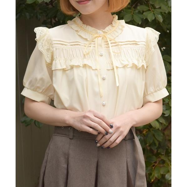 ZOZO問い合わせ番号:105821961ショップ:axes femme，アクシーズファムブランド:axes femme，アクシーズファム商品名:フロントギャザーブラウスカテゴリ:トップス>シャツ/ブラウスブランド品番:CI81X74...