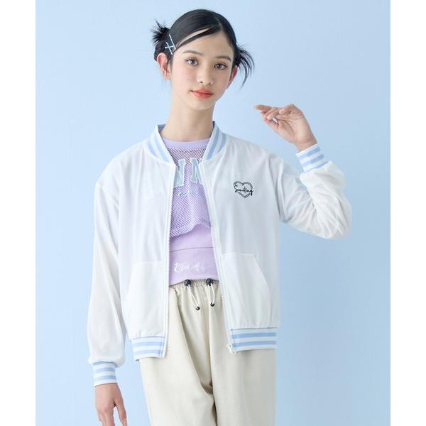 ZOZO問い合わせ番号:105822007ショップ:cross marche，クロスマルシェブランド:Amourire girl，アムリールガール，cross marche，クロスマルシェ商品名:ラインリブジップアップブルゾンパーカーカテゴ...