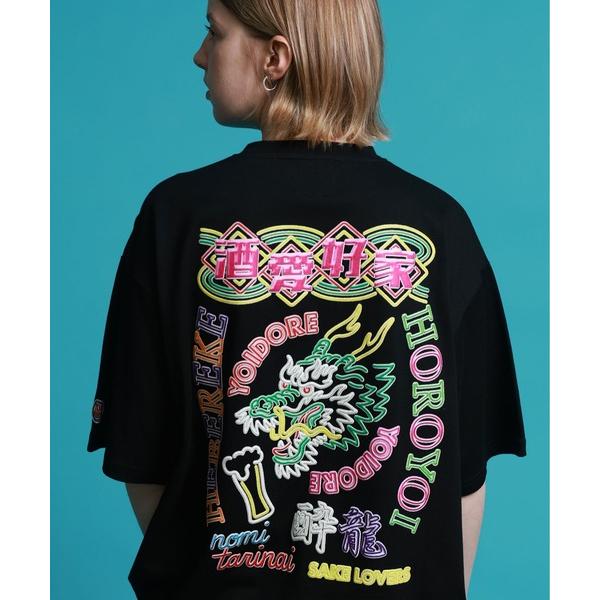 ZOZO問い合わせ番号:105822206ショップ:JACKROSE，ジャックローズブランド:JACKROSE，ジャックローズ，GALLIS ADDICTION，ガリスアディクション商品名:YOIDORE SAKE ネオン TEEカテゴリ:...