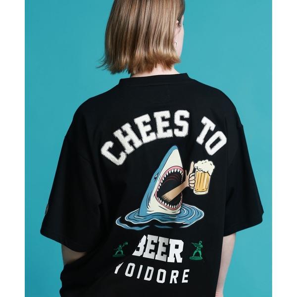 ZOZO問い合わせ番号:105822210ショップ:JACKROSE，ジャックローズブランド:JACKROSE，ジャックローズ，GALLIS ADDICTION，ガリスアディクション商品名:YOIDORE サメ乾杯ポケット TEEカテゴリ:...