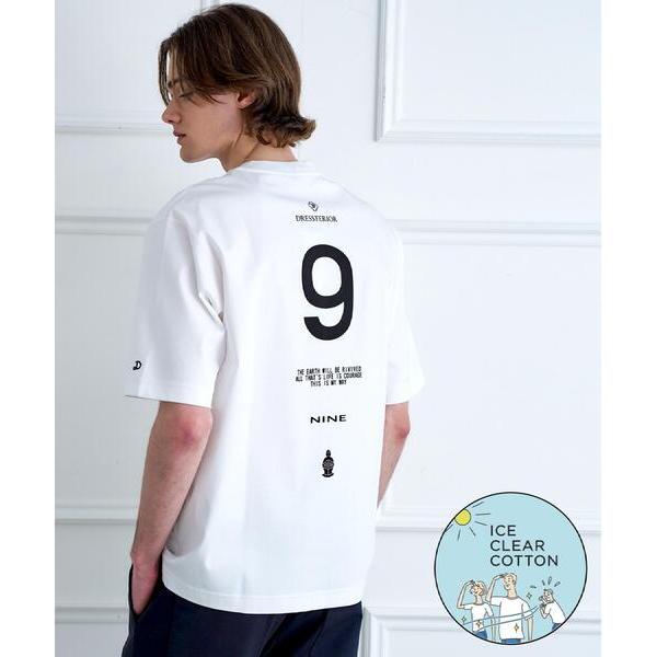 ZOZO問い合わせ番号:105822578ショップ:DRESSTERIOR，ドレステリアブランド:DRESSTERIOR，ドレステリア商品名:【接触冷感／抗菌防臭／消臭】ICE CLEAR COTTON NINEストリートTシャツカテゴリ:...