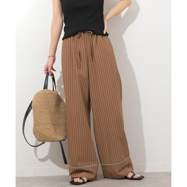 ZOZO問い合わせ番号:105822676ショップ:JOURNAL STANDARD，ジャーナルスタンダードブランド:JOURNAL STANDARD relume，ジャーナルスタンダード　レリューム商品名:パイピングストライプパンツカテゴ...