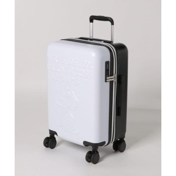 ZOZO問い合わせ番号:105823326ショップ:SAC'S BAR Jean，サックスバー ジーンブランド:PEANUTS，ピーナッツ商品名:【PEANUTS/ピーナッツ】 スヌーピー 巾着付きキャリーケース 35L(40L)カテゴリ:...