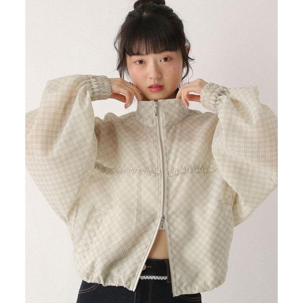 『タイムセール実施中』ZOZO問い合わせ番号:105823477ショップ:Heather，ヘザーブランド:Heather，ヘザー商品名:ミニフリルシアーZIPブルゾン　666491カテゴリ:ジャケット/アウター>ブルゾンブランド品番:...