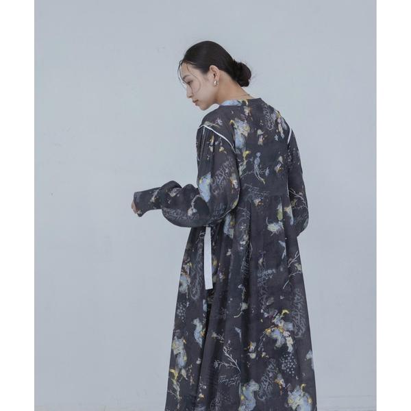 ZOZO問い合わせ番号:105824163ショップ:Eimee Law，エイミーロウブランド:Eimee Law，エイミーロウ商品名:バードボタニカルプリントワンピースカテゴリ:ワンピース/ドレス>ワンピースブランド品番:84694Z...