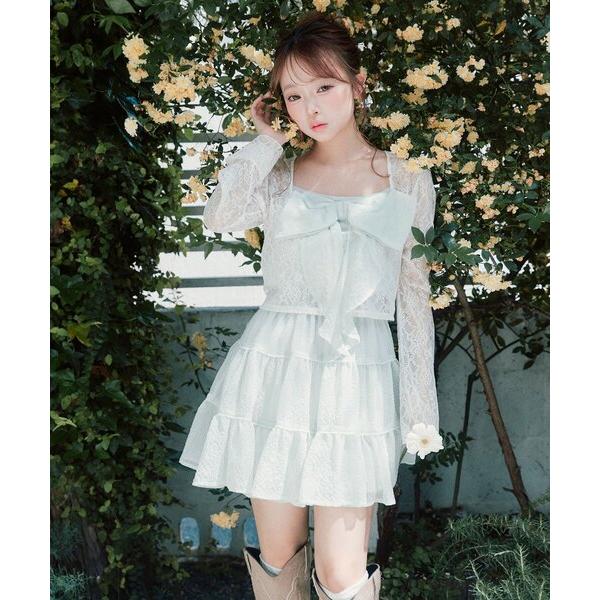 『タイムセール実施中』ZOZO問い合わせ番号:105826125ショップ:OLIVE des OLIVE，オリーブ デ オリーブブランド:OLIVE des OLIVE，オリーブデオリーブ商品名:Piqniqueリボンセットワンピカテゴリ:...