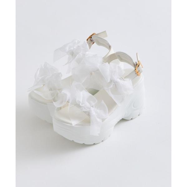 『タイムセール実施中』ZOZO問い合わせ番号:105826324ショップ:OLIVE des OLIVE，オリーブ デ オリーブブランド:OLIVE des OLIVE，オリーブデオリーブ商品名:メニーリボン厚底スポサンカテゴリ:シューズ&...