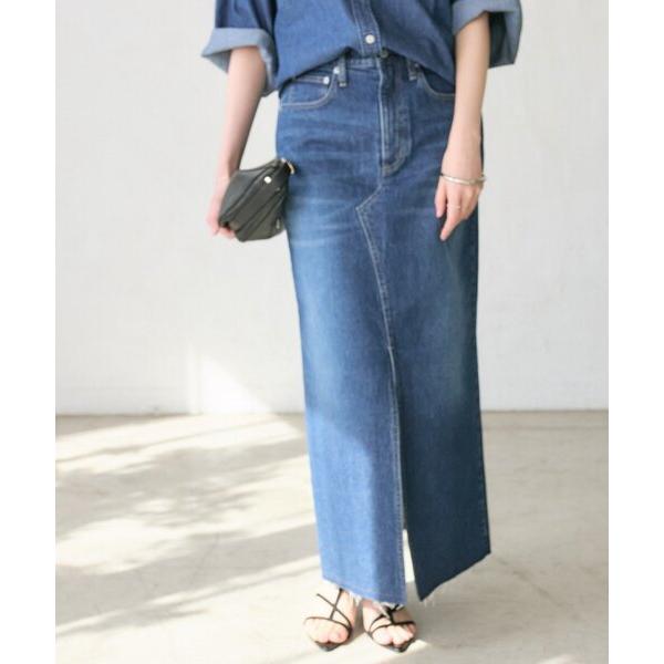 ZOZO問い合わせ番号:105826523ショップ:RIVE DROITE，リヴドロワブランド:RIVE DROITE，リヴドロワ商品名:予約【RIMH（リムエイチ）】スリットデニムスカートカテゴリ:スカート>スカートブランド品番:R...