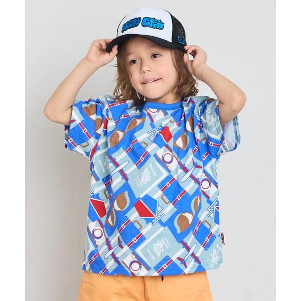 ZOZO問い合わせ番号:105826773ショップ:MARKEY'S，マーキーズブランド:LSP WOW，エルエスピーワオ，MARKEY'S，マーキーズ商品名:【LSP WOW!】総柄Teeカテゴリ:トップス>Tシャツ/カットソーブラ...