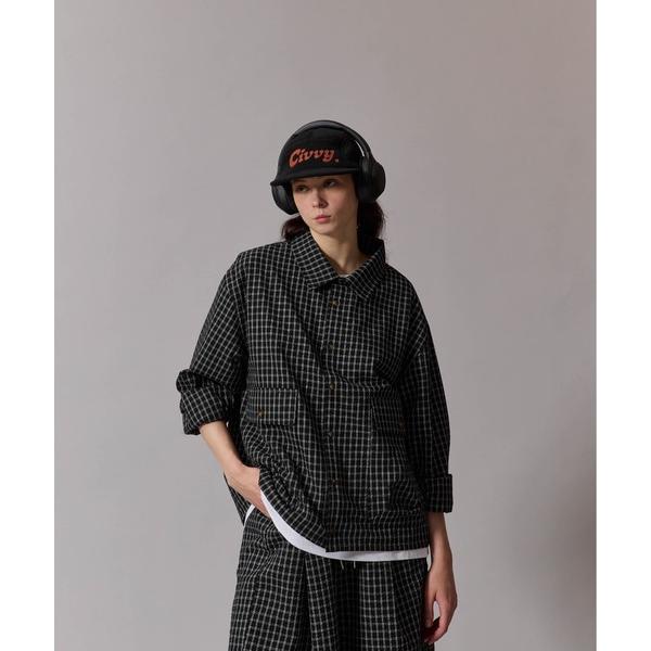 ZOZO問い合わせ番号:105826822ショップ:IF Div.，アイエフディビジョンブランド:CIVVY.，シヴィ―商品名:Seersucker Setup Shirt - シアサッカー セットアップ シャツカテゴリ:トップス>シ...