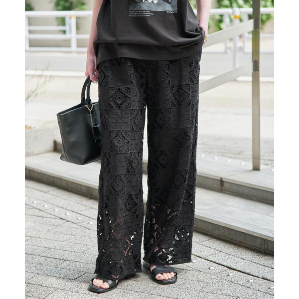 ZOZO問い合わせ番号:105829516ショップ:IENA，イエナブランド:SLOBE IENA，スローブイエナ商品名:《追加》コットンレースイージーパンツカテゴリ:パンツ>その他パンツブランド品番:26030912502110素材...