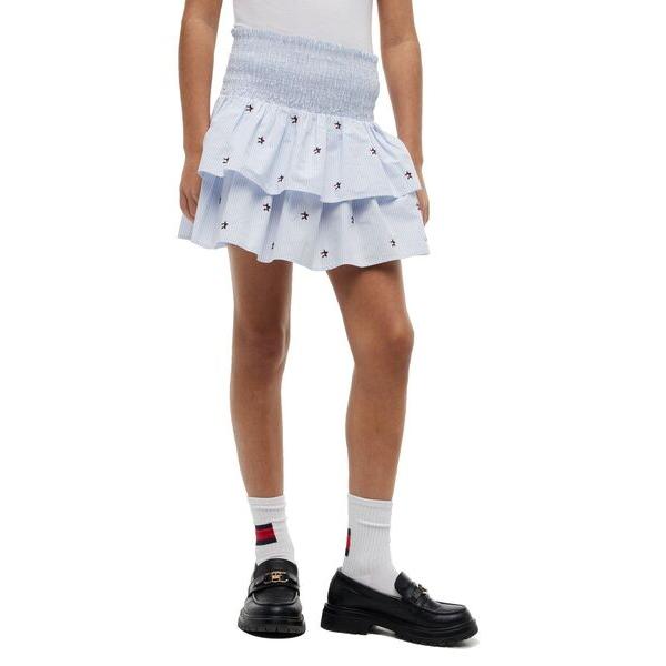 ZOZO問い合わせ番号:105829639ショップ:TOMMY HILFIGER，トミー ヒルフィガーブランド:TOMMY HILFIGER，トミーヒルフィガー商品名:GIRLS スターストライプスカートカテゴリ:スカート>スカートブ...