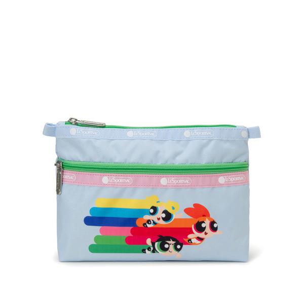 ZOZO問い合わせ番号:105833065ショップ:LeSportsac，レスポートサックブランド:LeSportsac，レスポートサック商品名:COSMETIC CLUTCH パワーパフ ガールズガールズパワーコスメティックカテゴリ:財布...