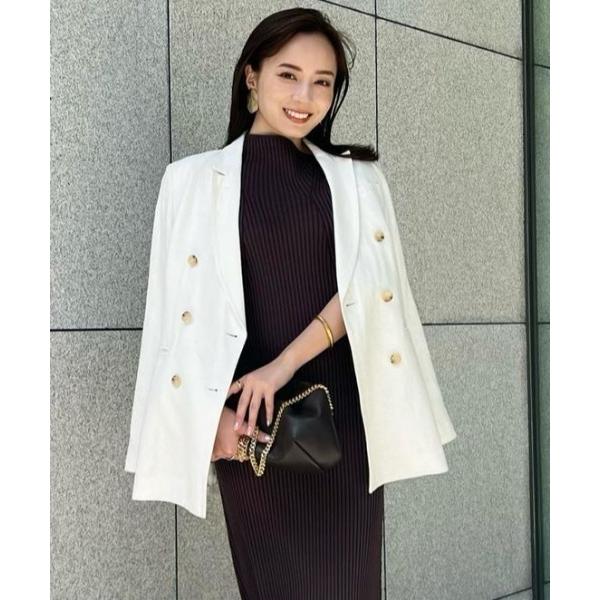 参考価格：25，300円発売時期：2023年03月コンディション：C（やや使用感あり）使用感があり、やや気になる傷や汚れがあるアイテム首周り：汚れ内側：汚れ参考商品名：リネンダブルジャケット参考品番：1523201009-0【商品に関する注...