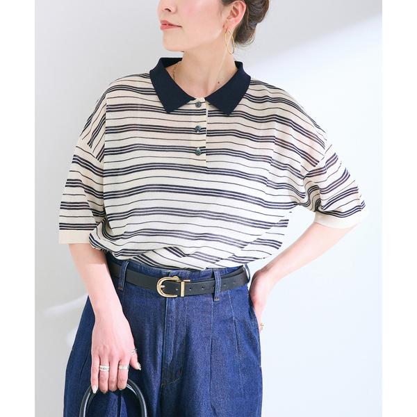 ZOZO問い合わせ番号:105840323ショップ:JOINT WORKS，ジョイントワークスブランド:B.C STOCK，ベーセーストック，Simplicite，サンプリシテ商品名:手洗い可 / マルチボーダーシアープルオーバーカテゴリ:...