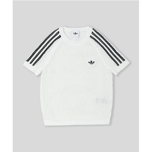 ZOZO問い合わせ番号:105864778ショップ:Styles，スタイルスブランド:adidas Originals，アディダスオリジナルス商品名:adidas W KNITTED CROCHET CALI TEE WY172カテゴリ:ト...