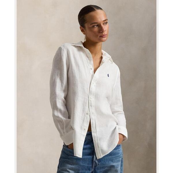 ZOZO問い合わせ番号:105864909ショップ:POLO RALPH LAUREN，ポロ ラルフ ローレンブランド:POLO RALPH LAUREN，ポロ ラルフ ローレン商品名:クラシック フィット リネン シャツカテゴリ:トップス...