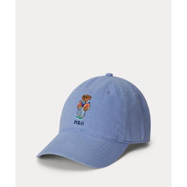 ZOZO問い合わせ番号:105864933ショップ:POLO RALPH LAUREN，ポロ ラルフ ローレンブランド:POLO RALPH LAUREN，ポロ ラルフ ローレン商品名:Polo ベア リネン ボール キャップカテゴリ:帽子...
