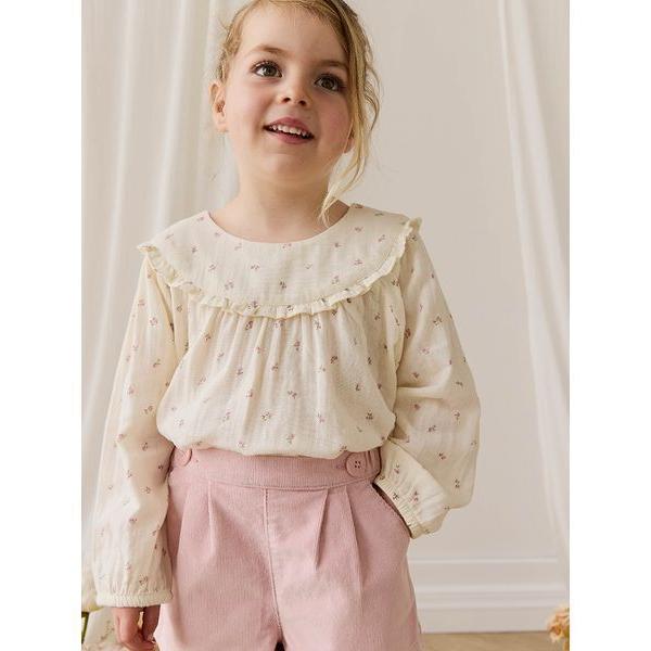 ZOZO問い合わせ番号:105864979ショップ:JAMIE KAY，ジェイミーケイブランド:JAMIE KAY，ジェイミーケイ商品名:モスリン長袖ブラウスWillow Roseカテゴリ:トップス>シャツ/ブラウスブランド品番:JK...