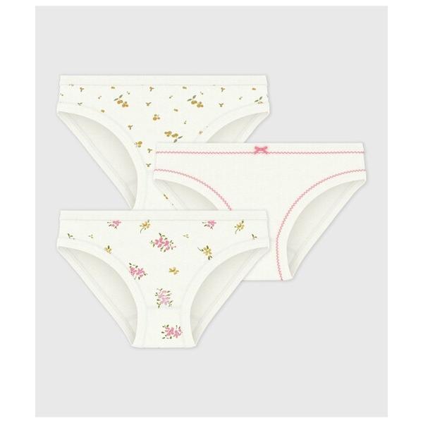 ※このアイテムは返品・交換対象外商品です。ZOZO問い合わせ番号:105865285ショップ:PETIT BATEAU，プチバトーブランド:PETIT BATEAU，プチバトー商品名:フラワープリントショーツ３枚組カテゴリ:アンダーウェア&...