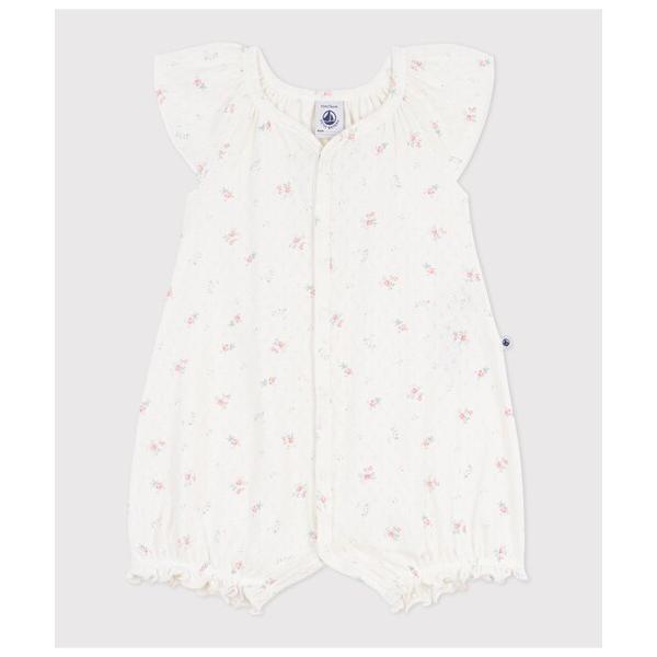 ※このアイテムは返品・交換対象外商品です。ZOZO問い合わせ番号:105865288ショップ:PETIT BATEAU，プチバトーブランド:PETIT BATEAU，プチバトー商品名:針抜きショートロンパースカテゴリ:ママ＆ベビー>ロ...