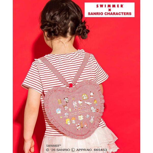 ZOZO問い合わせ番号:105865326ショップ:BEBE ONLINE STORE，ベベ オンラインストアブランド:SLAP SLIP，スラップスリップ，sanrio，サンリオ商品名:【SWIMMERｘサンリオキャラクターズｘSLAPS...