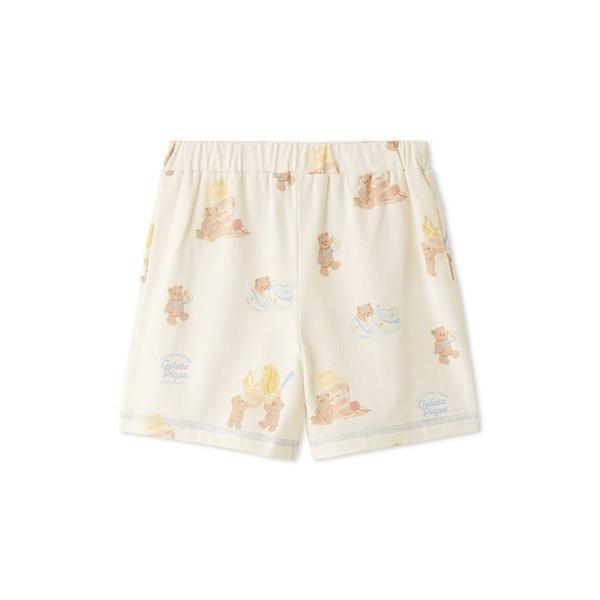 ZOZO問い合わせ番号:105865933ショップ:gelato pique，ジェラート　ピケブランド:gelato pique，ジェラートピケ商品名:【KIDS】アイスクリームベア柄ショートパンツカテゴリ:ルームウェア>ルームウェア...