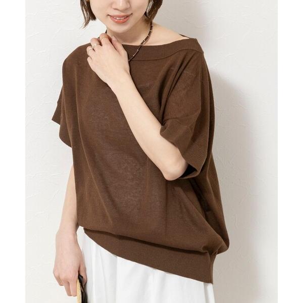 『タイムセール実施中』ZOZO問い合わせ番号:105866049ショップ:NOLLEY'S，ノーリーズブランド:NOLLEY'S，ノーリーズ商品名:《手洗い可能》コットンセルロースリラックスプルオーバーカテゴリ:トップス>ニット/セー...