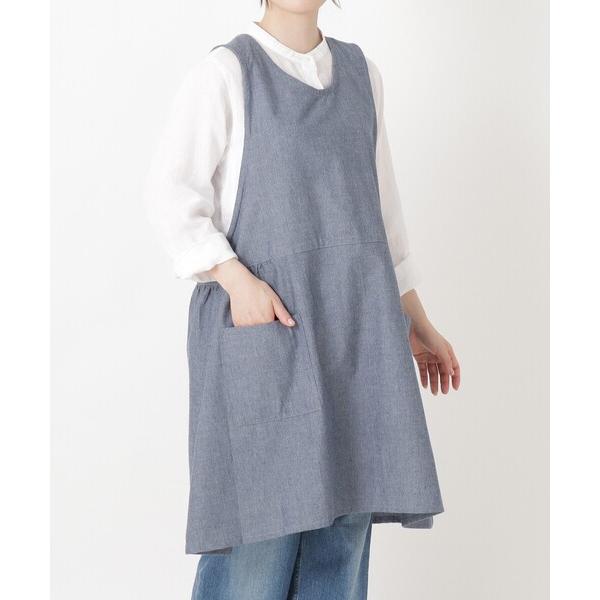 ZOZO問い合わせ番号:105866164ショップ:WORLD ONLINE STORE SELECT，ワールドオンラインストアセレクトブランド:212 KITCHEN STORE，トゥワントゥキッチンストア商品名:シャンブレーバックリボン...