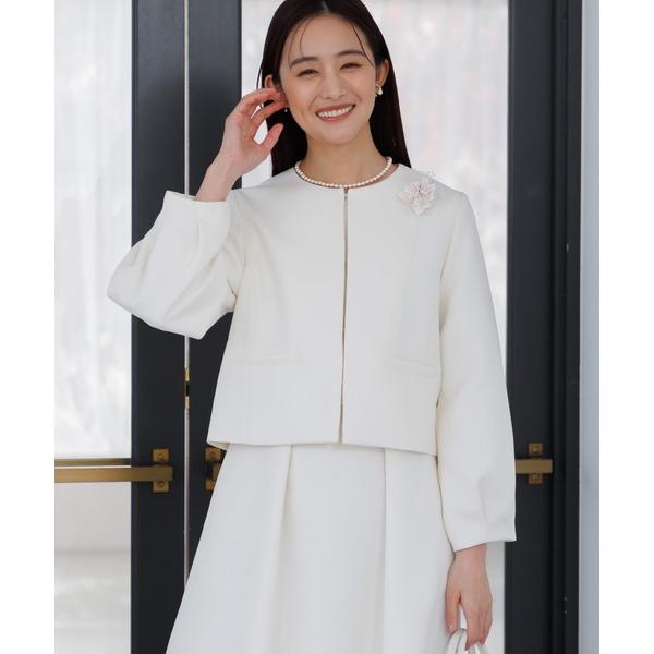 『タイムセール実施中』参考価格：16，500円発売時期：2025年12月コンディション：A（使用感なし）数回使用した程度で使用感が感じられないアイテム参考商品名：[単品][手洗いOK]セレモニージャケット(セットアップ可）ワンピース品番04...