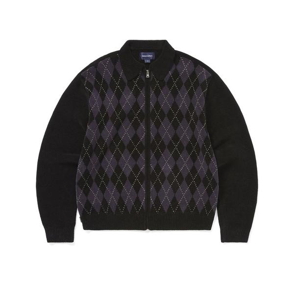 参考価格：28，600円発売時期：2025年10月コンディション：S（新品同様）タグ付きの未使用、または新品同様のアイテム付属品：保存袋・タグ参考商品名：Argyle Zip Knit Cardigan参考品番：TN253KKNJK01【商...
