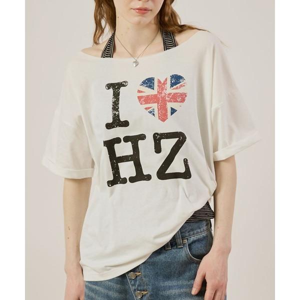 ZOZO問い合わせ番号:105902379ショップ:apres jour mignon，アプレジュールミニョンブランド:hazyl，ヘイジル商品名:one shoulder logo T-shirt / ワンショルダーロゴTシャツカテゴリ:...