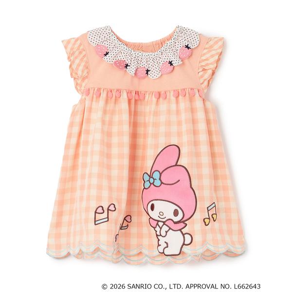 ZOZO問い合わせ番号:105938076ショップ:sense of wonder，センスオブワンダーブランド:baby cheer，ベイビーチアー商品名:【マイメロディ/クロミ】チュニックカテゴリ:ワンピース/ドレス>チュニックブラ...