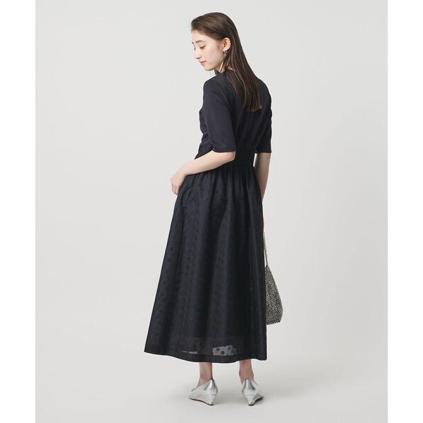 ZOZO問い合わせ番号:105973636ショップ:UNITED ARROWS，ユナイテッドアローズブランド:UNITED ARROWS，ユナイテッドアローズ商品名:フィット＆フレア シアー ドット ワンピース ‐ウォッシャブル‐カテゴリ:...