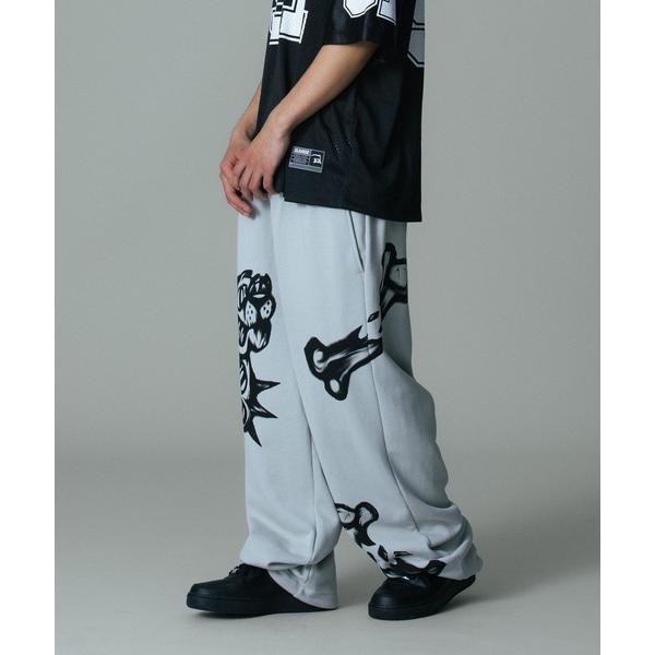 ZOZO問い合わせ番号:105973783ショップ:XLARGE，エクストララージブランド:XLARGE，エクストララージ商品名:ALLOVER PRINTED SWEAT PANTSカテゴリ:パンツ>スウェットパンツブランド品番:1...