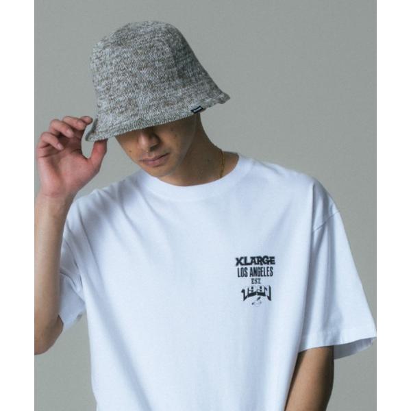 ZOZO問い合わせ番号:105973791ショップ:XLARGE，エクストララージブランド:XLARGE，エクストララージ商品名:MELANGE KNIT BUCKET HATカテゴリ:帽子>ハットブランド品番:10126205100...