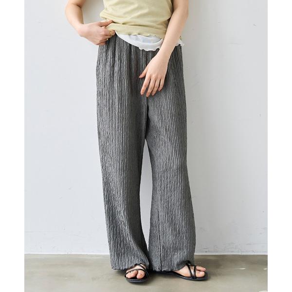 ZOZO問い合わせ番号:105974457ショップ:Auntie Rosa，アンティローザブランド:mil，ミル商品名:【接触冷感・UVケア】  カット楊柳 リラックスパンツ 【587176】カテゴリ:パンツ>その他パンツブランド品番...