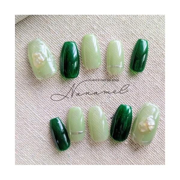 ※このアイテムは返品・交換対象外商品です。コスメ商品ZOZO問い合わせ番号:105974458ショップ:TONE，トーンブランド:tone，トーン商品名:【nanamel】新緑のニュアンスネイル(MA)カテゴリ:メイクアップ>ネイルシ...