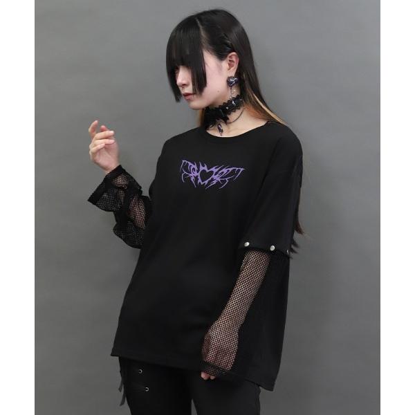 『セール実施中』ZOZO問い合わせ番号:105975052ショップ:axes femme，アクシーズファムブランド:NIBBLE POISON，ニブルポイズン商品名:２ｗａｙ袖メッシュＰＯカテゴリ:トップス>Tシャツ/カットソーブラン...