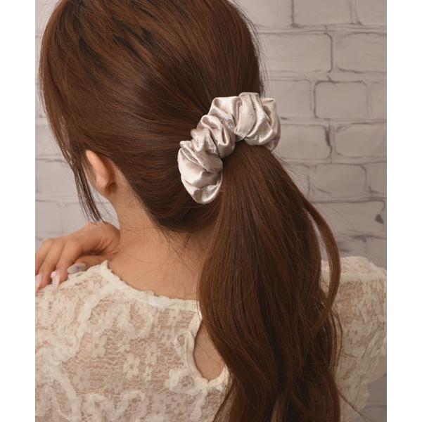『タイムセール実施中』ZOZO問い合わせ番号:105975221ショップ:VIBGYOR，ヴィブジョーブランド:VIBGYOR Women，ヴィブジョー　ウィメン商品名:【float】サテン ラインストーン シュシュカテゴリ:ヘアアクセサリ...