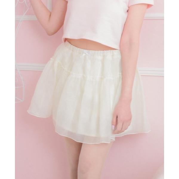 ZOZO問い合わせ番号:105975323ショップ:WANT SLIP，ウォント スリップブランド:mili meili，ミリーメイリー，WANT SLIP，ウォント スリップ商品名:オーガンジーシフォンスカートカテゴリ:スカート>ス...