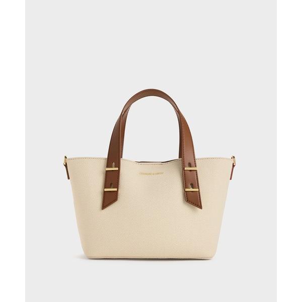 ZOZO問い合わせ番号:105975362ショップ:CHARLES &amp; KEITH，チャールズ＆キースブランド:CHARLES &amp; KEITH，チャールズ &amp; キース商品名:Shania ミニシャナイア キャンバス ...