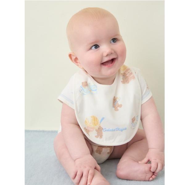 ※このアイテムは返品・交換対象外商品です。ZOZO問い合わせ番号:105975522ショップ:gelato pique，ジェラート　ピケブランド:gelato pique，ジェラートピケ商品名:【BABY】アイスクリームベア柄スタイカテゴリ...