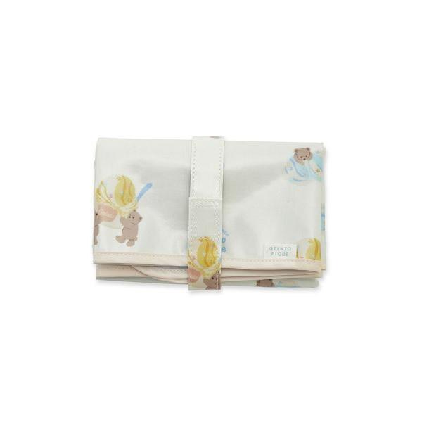 ZOZO問い合わせ番号:105975524ショップ:gelato pique，ジェラート　ピケブランド:gelato pique，ジェラートピケ商品名:【BABY】アイスクリームベア柄おむつシートカテゴリ:ママ＆ベビー>マタニティウェ...