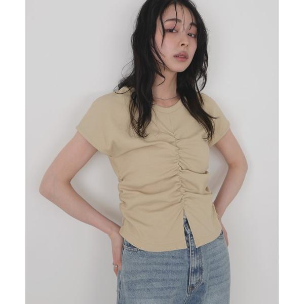 ZOZO問い合わせ番号:105975641ショップ:LIAN，リアンブランド:LIAN，リアン商品名:テレコシャーリングTカテゴリ:トップス>Tシャツ/カットソーブランド品番:244-321L2010素材:ポリエステル　　　60% ア...