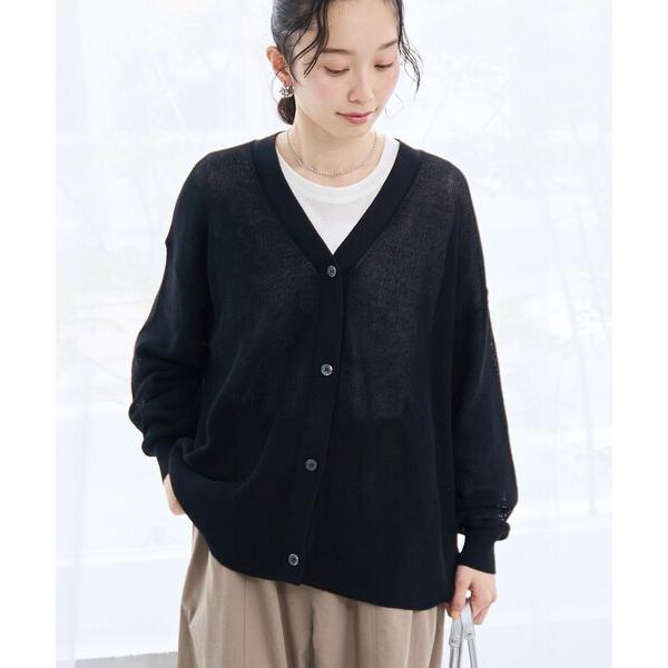 ZOZO問い合わせ番号:105976096ショップ:coen，コーエンブランド:coen，コーエン商品名:シアーリネン畔Vネックカーディガン【Youtube紹介アイテム】カテゴリ:トップス>カーディガン/ボレロブランド品番:76376...