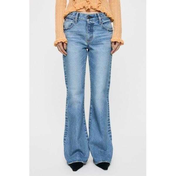 ZOZO問い合わせ番号:105976204ショップ:MOUSSY，マウジーブランド:MOUSSY，マウジー商品名:【新登場】MVS MIDRISE FLAREカテゴリ:パンツ>デニムパンツブランド品番:010JS112-3461素材:...