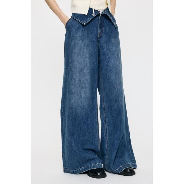 ZOZO問い合わせ番号:105976245ショップ:MOUSSY，マウジーブランド:MOUSSY，マウジー商品名:【再入荷】CORSET DESIGN BAGGYカテゴリ:パンツ>デニムパンツブランド品番:010JSA11-3521素...